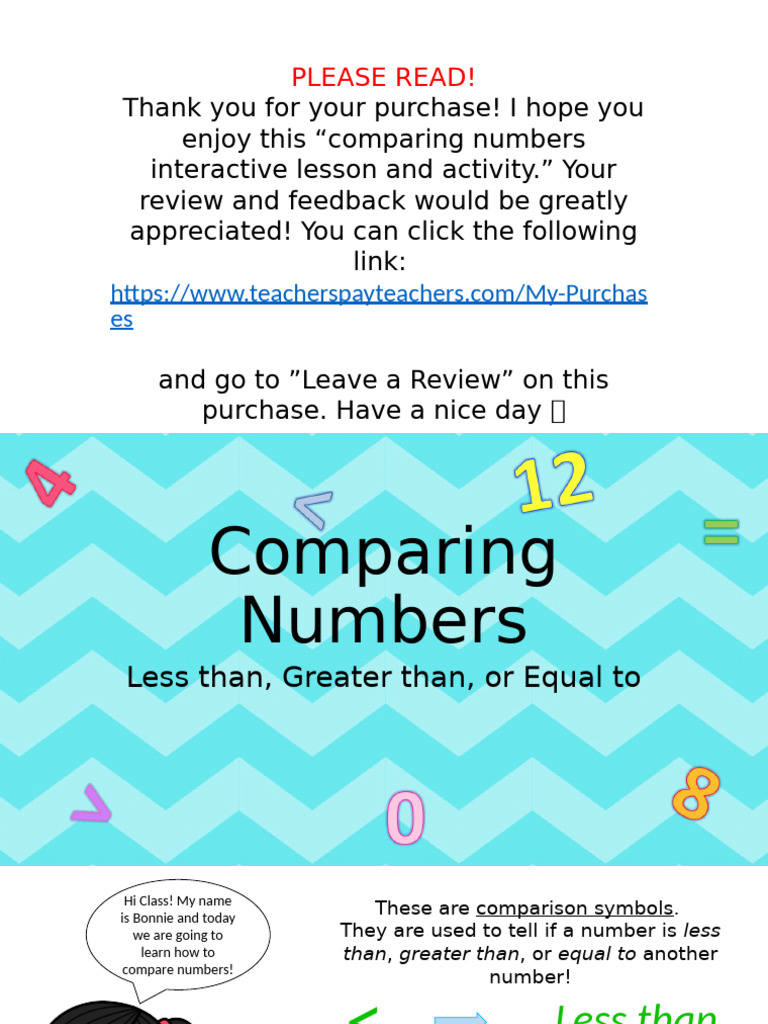 Comparing Numbers by Lovali Learners | PDF | Learning | Human Communication