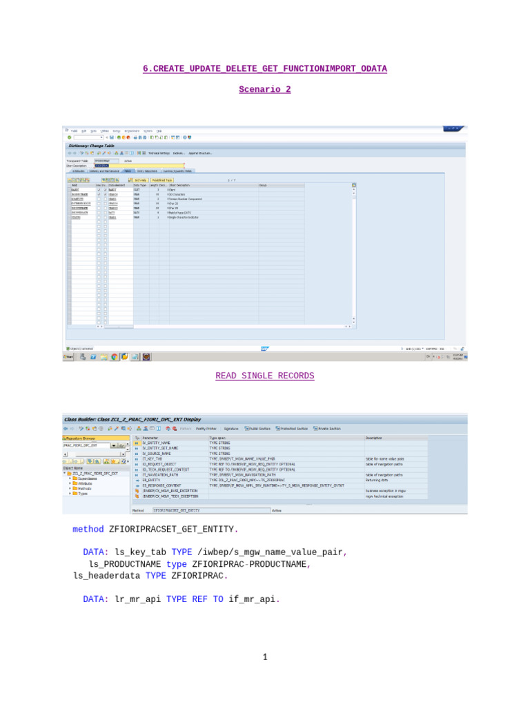 OData Function Import CRUD Operations | PDF | Programming Paradigms ...