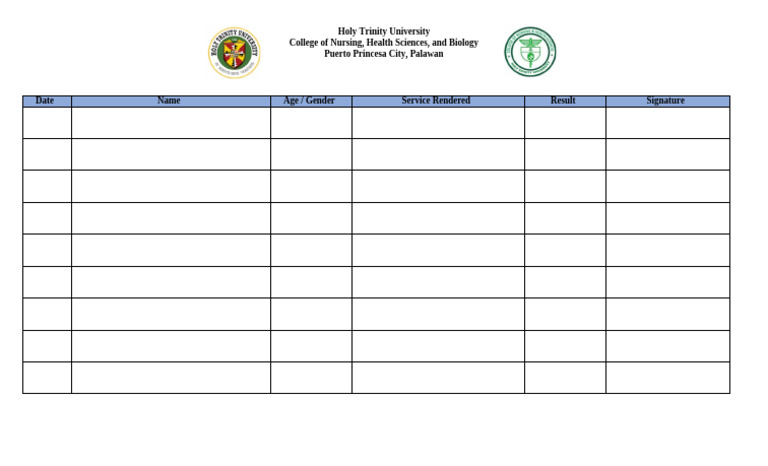 RLE Services Rendered | PDF