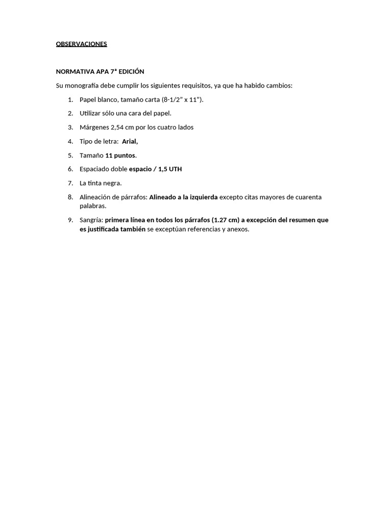 Aplicacion de las Normas APA 7ma edición-UTH | PDF