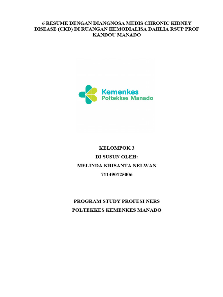 Resume (6) CKD Ruangan HD Dahlia Melinda Nelwan-1 | PDF
