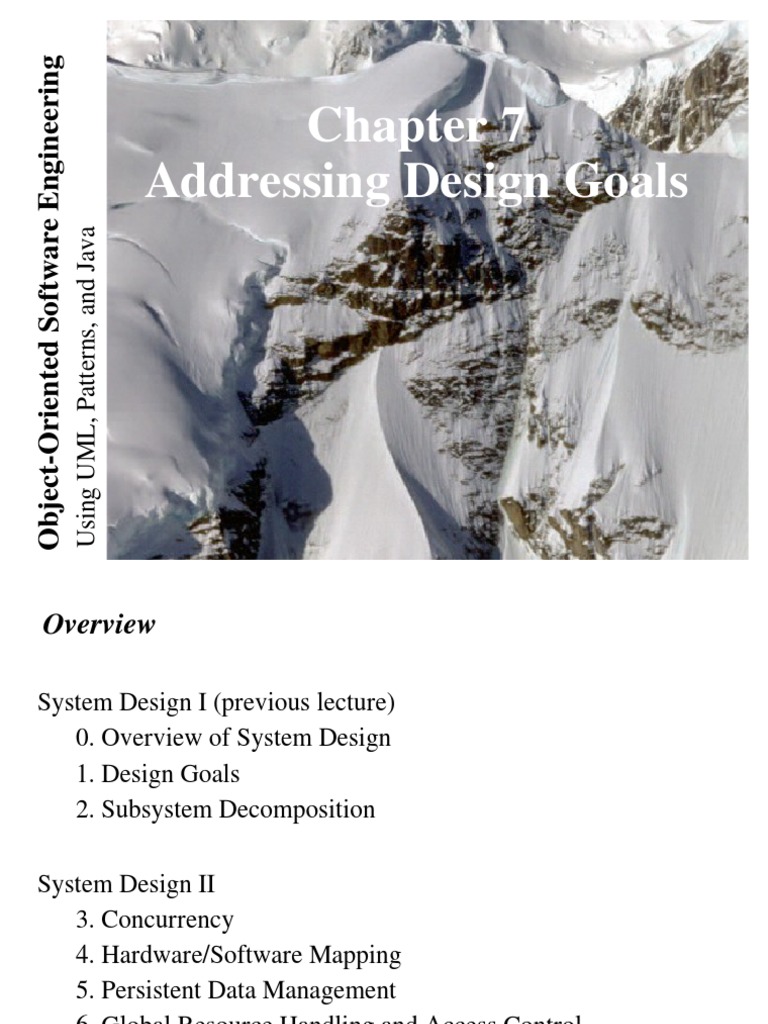 Addressing Design Goals | PDF | Relational Database | Component Based Software Engineering