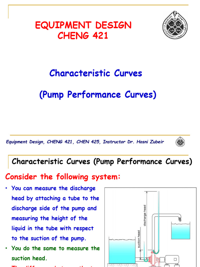 Characteristic Curves | PDF | Pump | Horsepower
