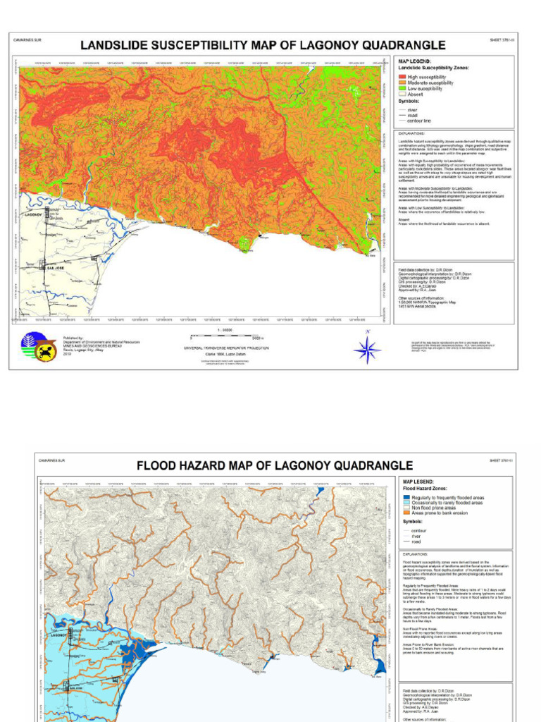 36.1 Availability of Local Geohazard Maps From DENR | PDF