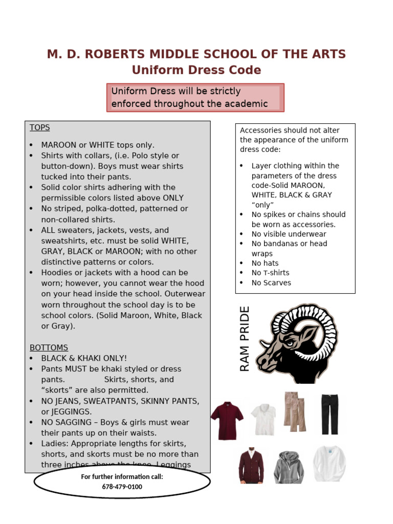Uniform Dress Flyer | PDF