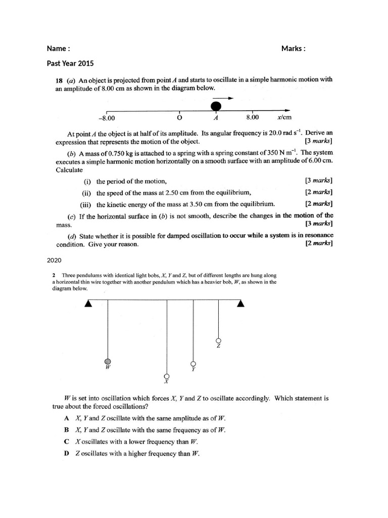 C16 Ossilation | PDF