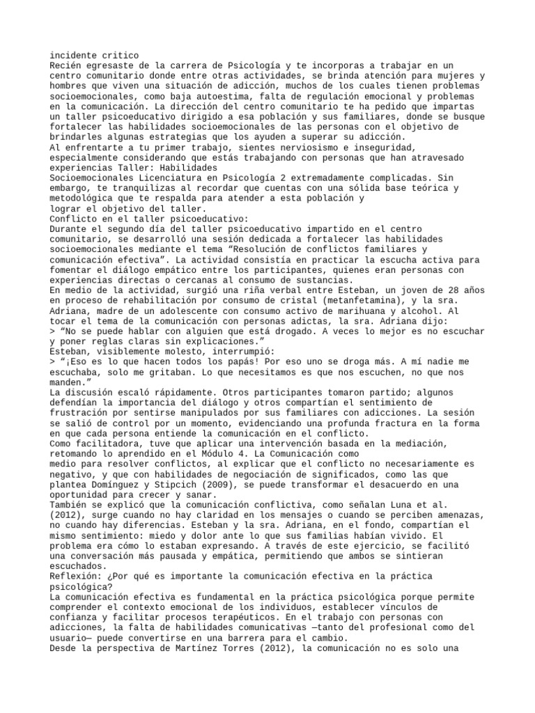 Tarea Modulo 4 | PDF | Comunicación | Las emociones