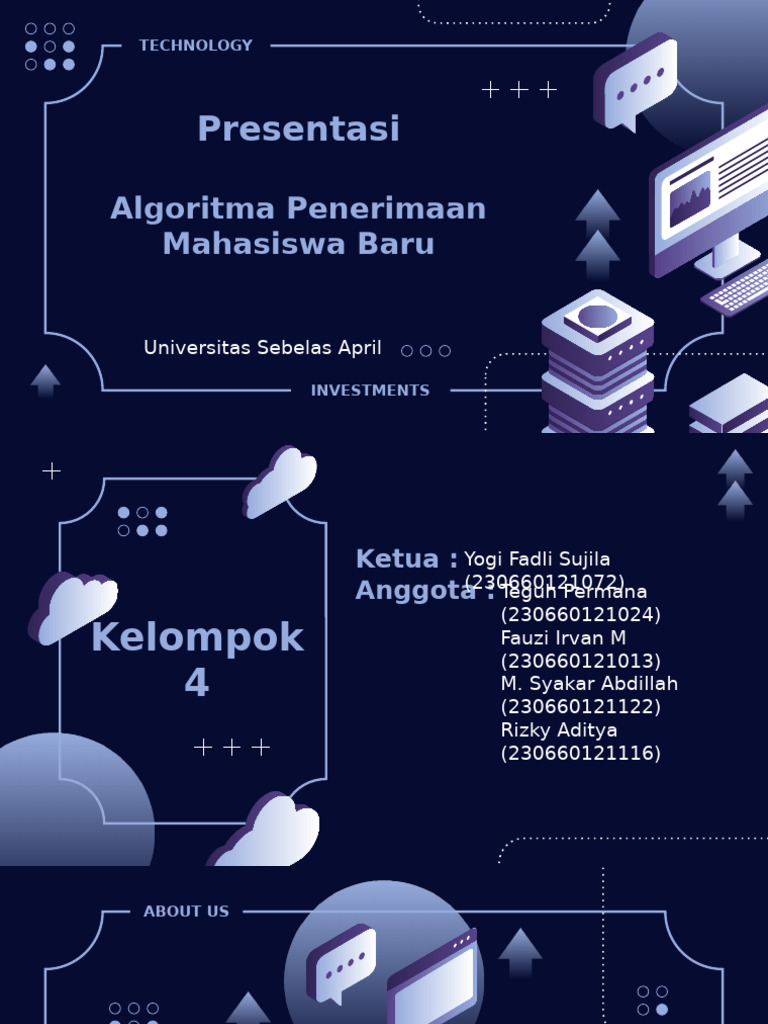 Kelompok 4 Algoritma Penerimaan Mahasiswa Baru | PDF | Planets | Planets In Astrology