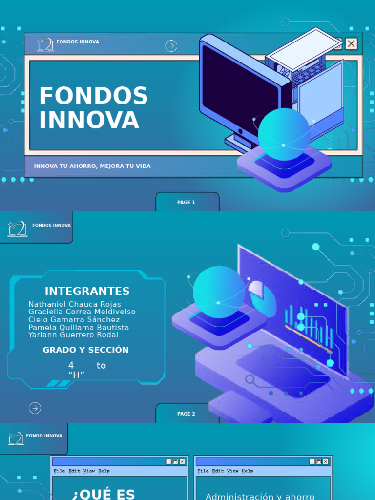 Fondos Innova | PDF | Consumo (economía) | Ahorro