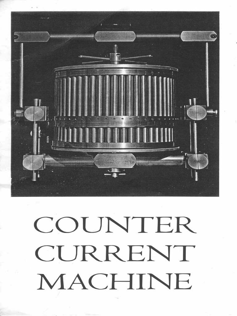 Counter Current Machine | PDF | Phase (Matter) | Chemistry