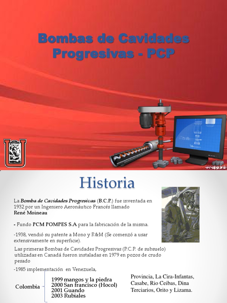 Levantamiento PCP (Final) | PDF | Bomba | Esfuerzo de torsión