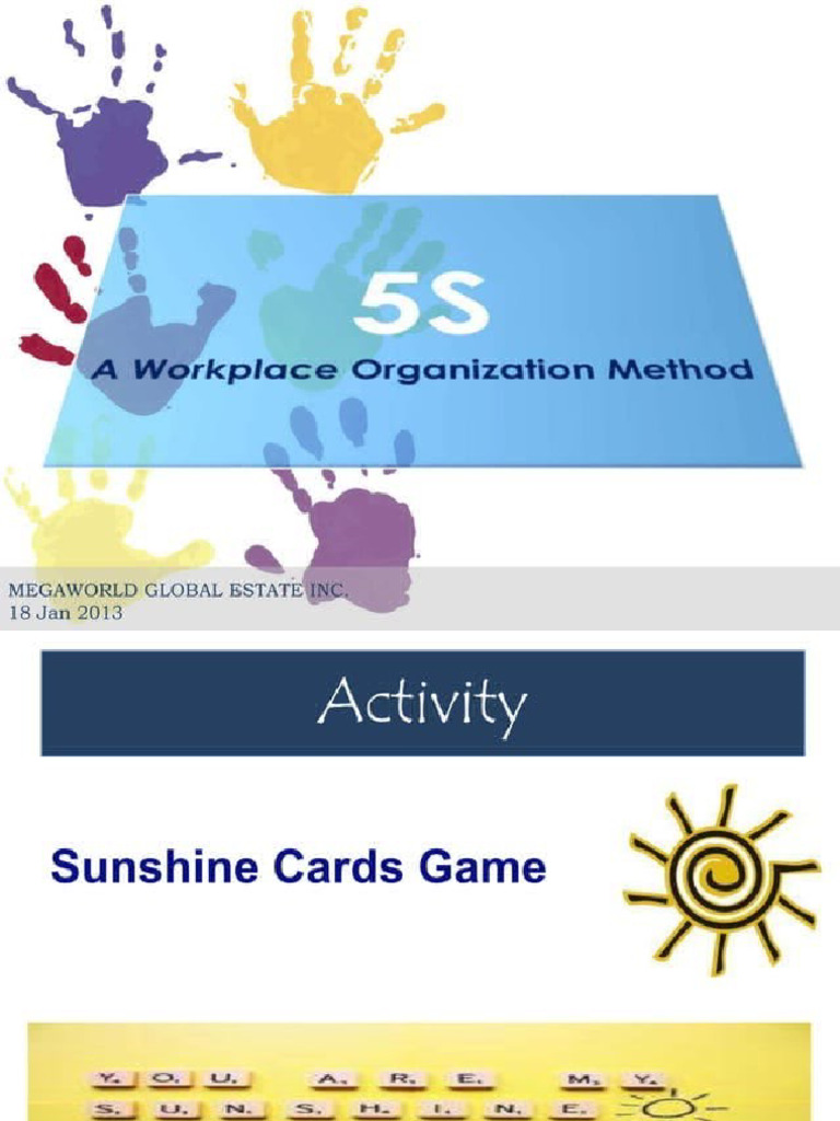 Principles of 5 S | PDF