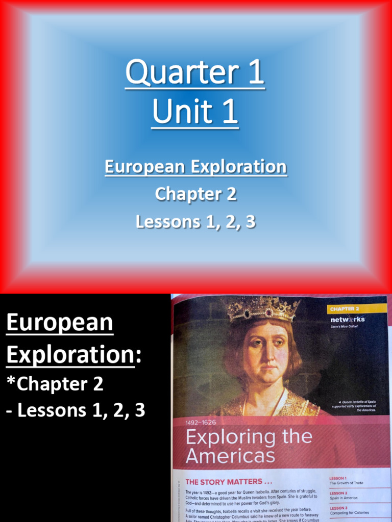 Unit 1 - European Exploration Textbook Page PP-5 | PDF
