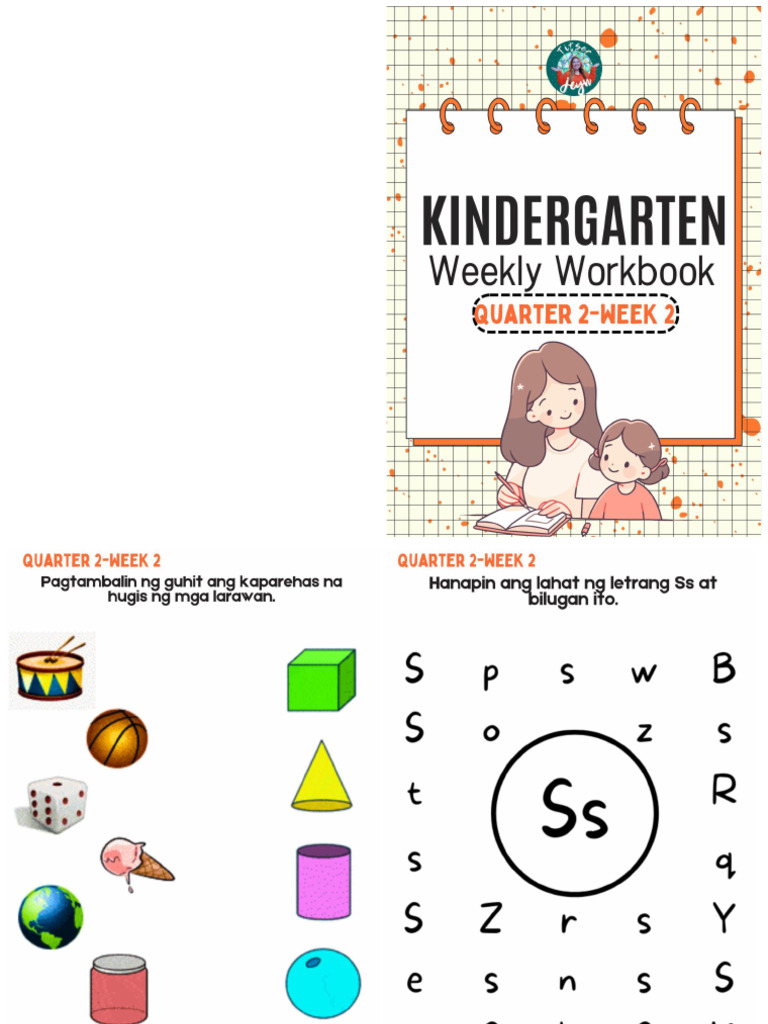 Q2-WEEK2 Kinder Work Sheet | PDF