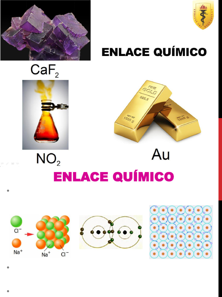 Tipos de Enlaces Químicos y Estructuras | PDF | Enlace iónico | Enlace ...