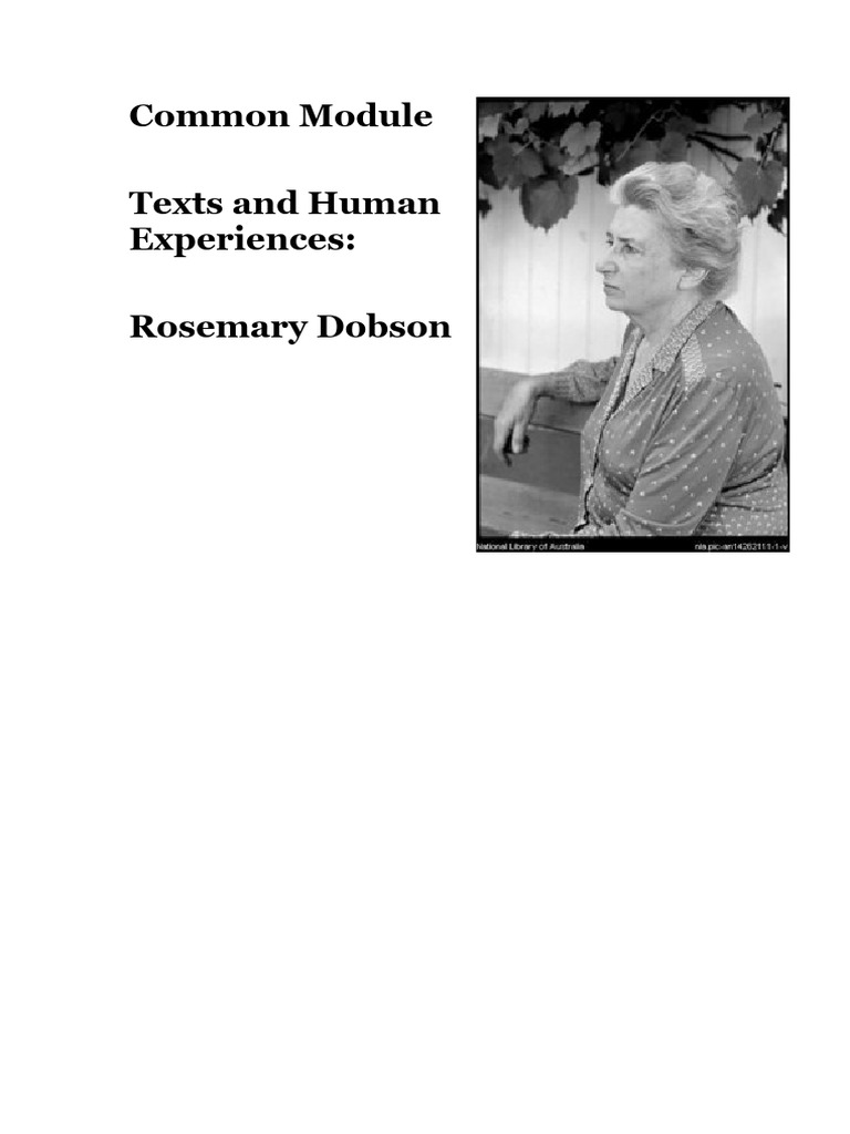 Rosemary Dobson | PDF
