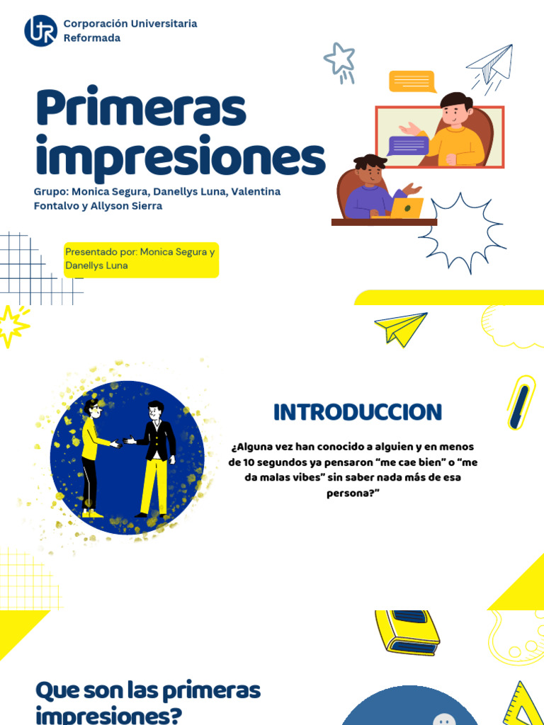 Primeras Impresiones - 20250902 - 113122 | PDF | Cognición | Percepción
