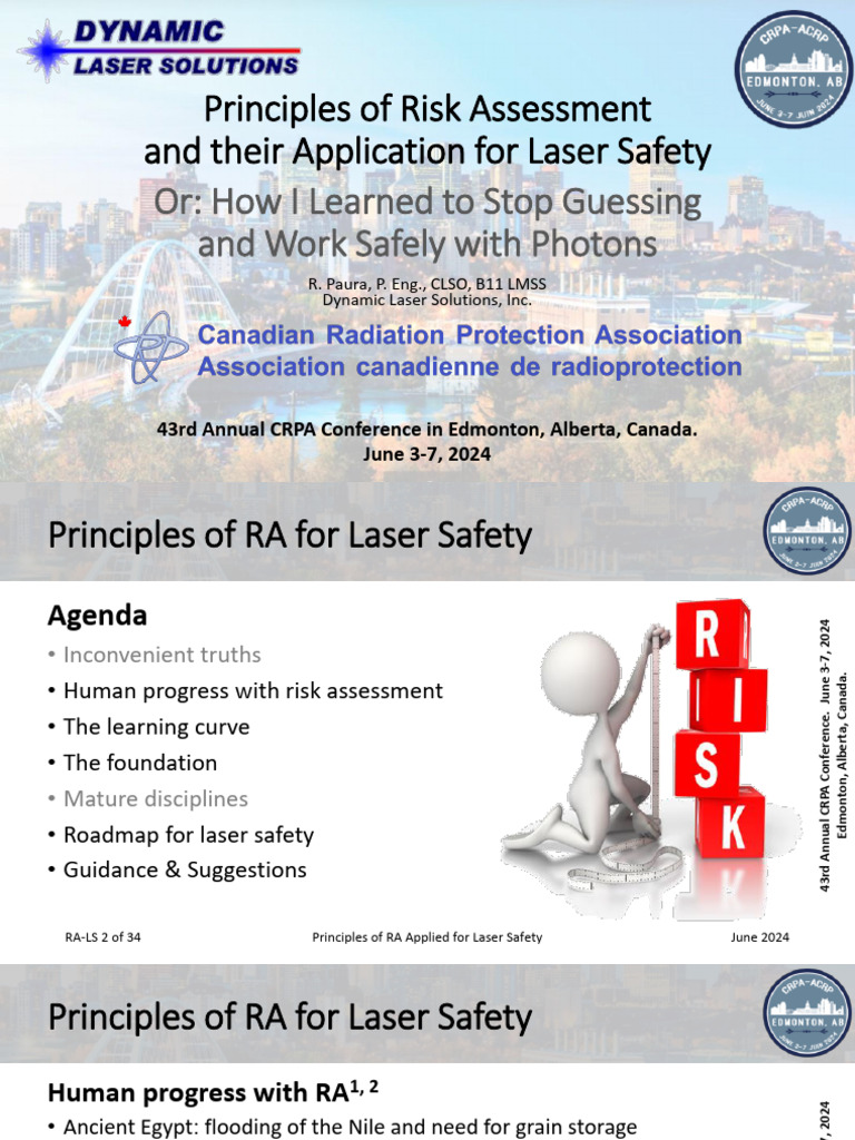 CRPA 2024 - Principles of Risk Assessment and Their Application For ...