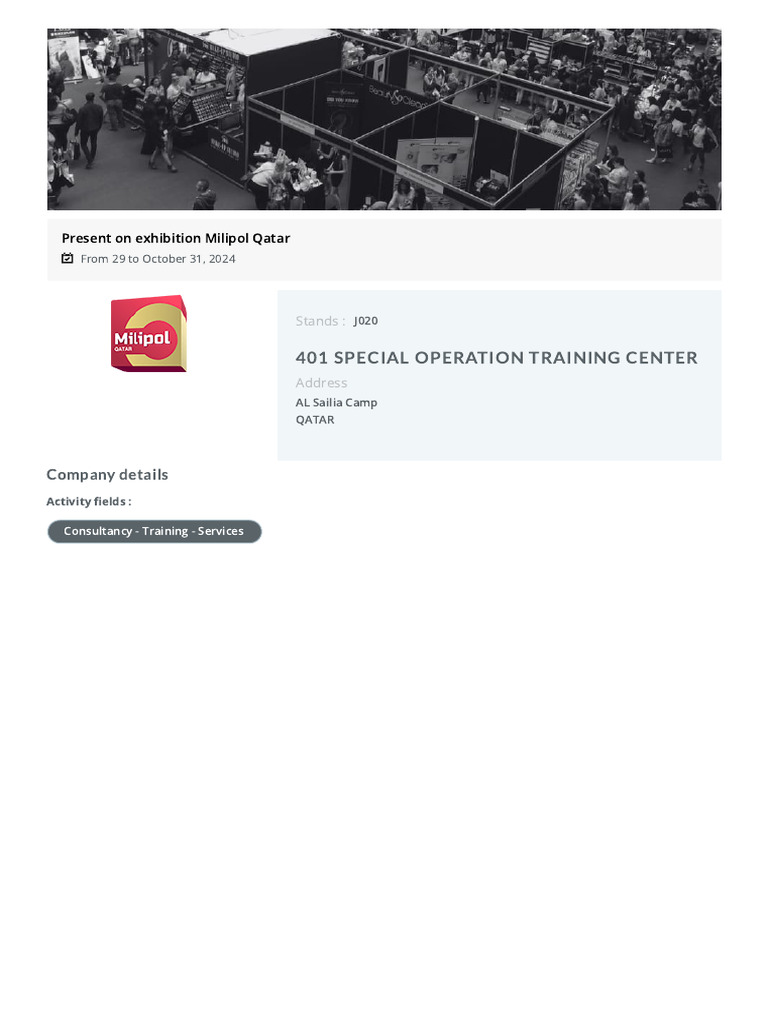 401 Special Operations Training Center | PDF