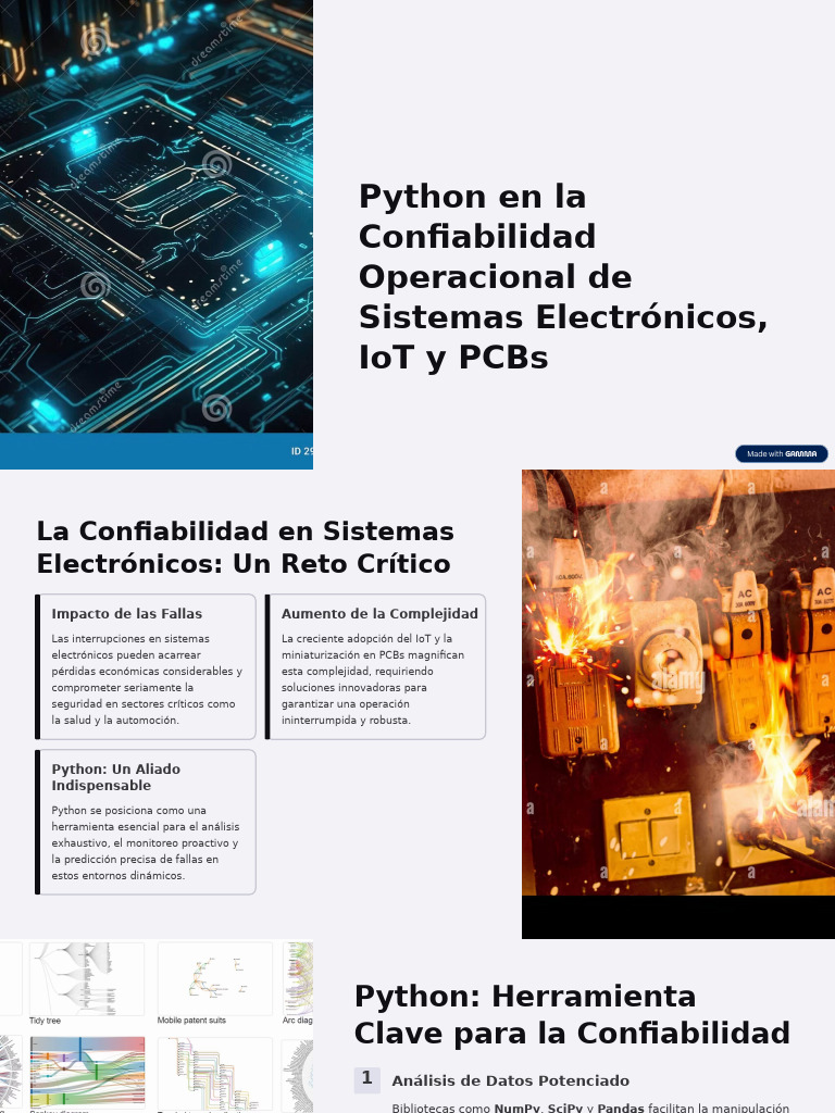 Python en La Confiabilidad Operacional de Sistemas Electronicos IoT y PCBs | PDF | Internet de ...