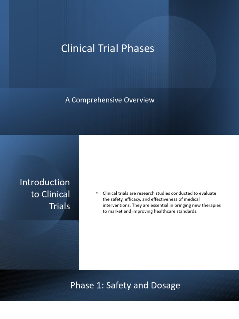 Clinical+Trial +Study+Phases | PDF | Phases Of Clinical Research ...
