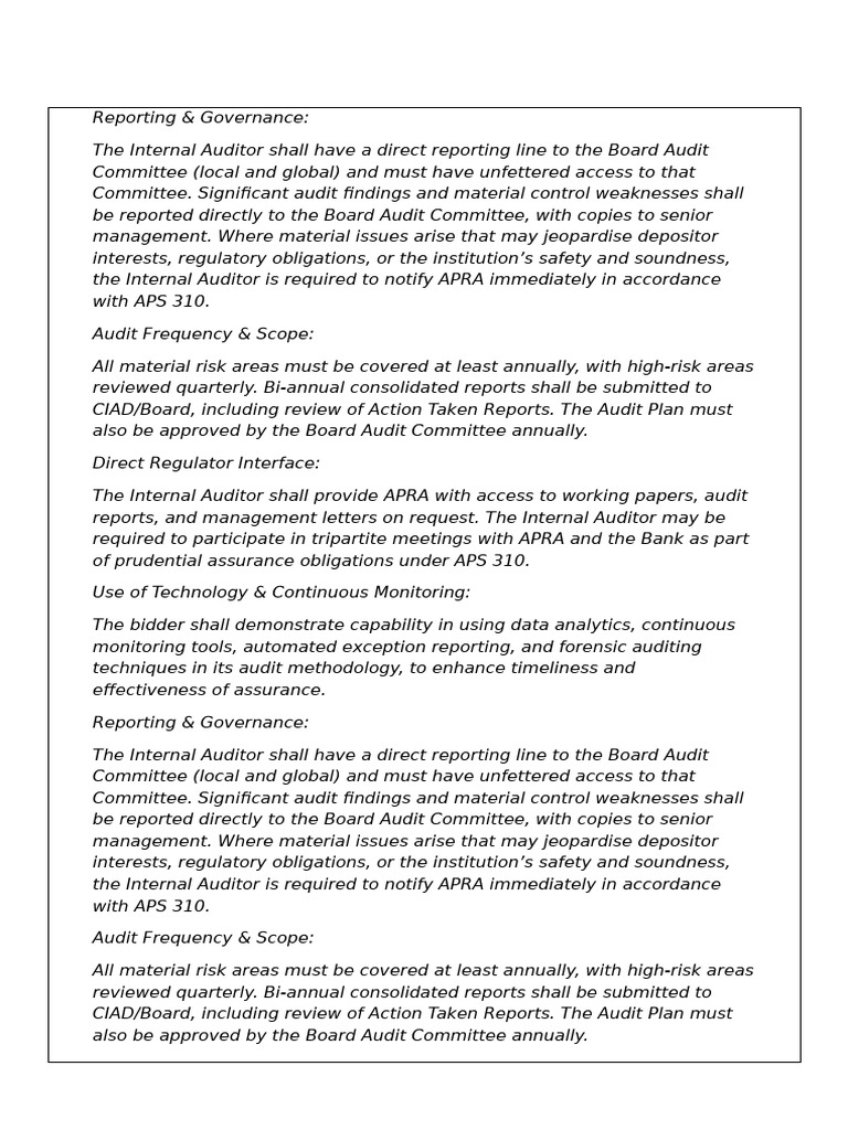 Guidelines or Checkpoint | PDF | Internal Audit | Audit