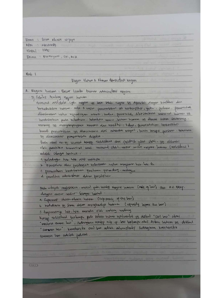 Salwa Klarisa Wijaya Tugas 1 HAN | PDF
