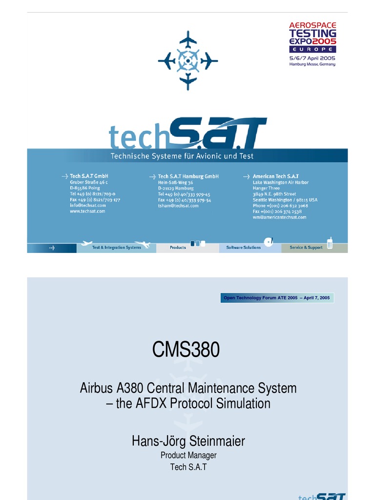 A380 Cms | PDF | Application Programming Interface | Communications Protocols