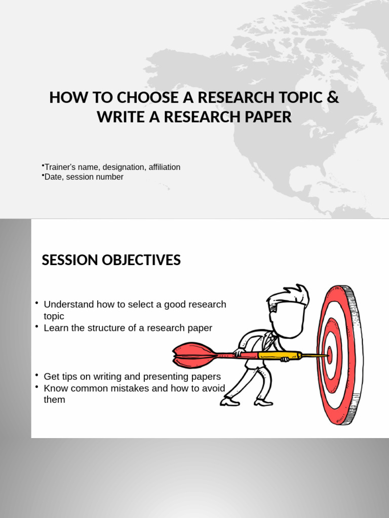 How To Choose A Research Topic & Write | PDF | The United States
