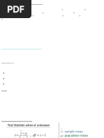 Understanding T Distribution and Critical Values | PDF | Standard ...