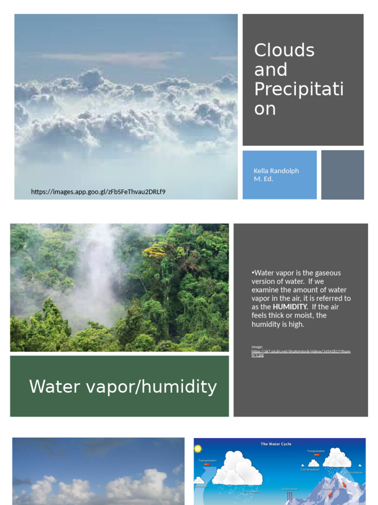Cloudsandprecipitation6 200113003444 | PDF | Cloud | Physical Phenomena