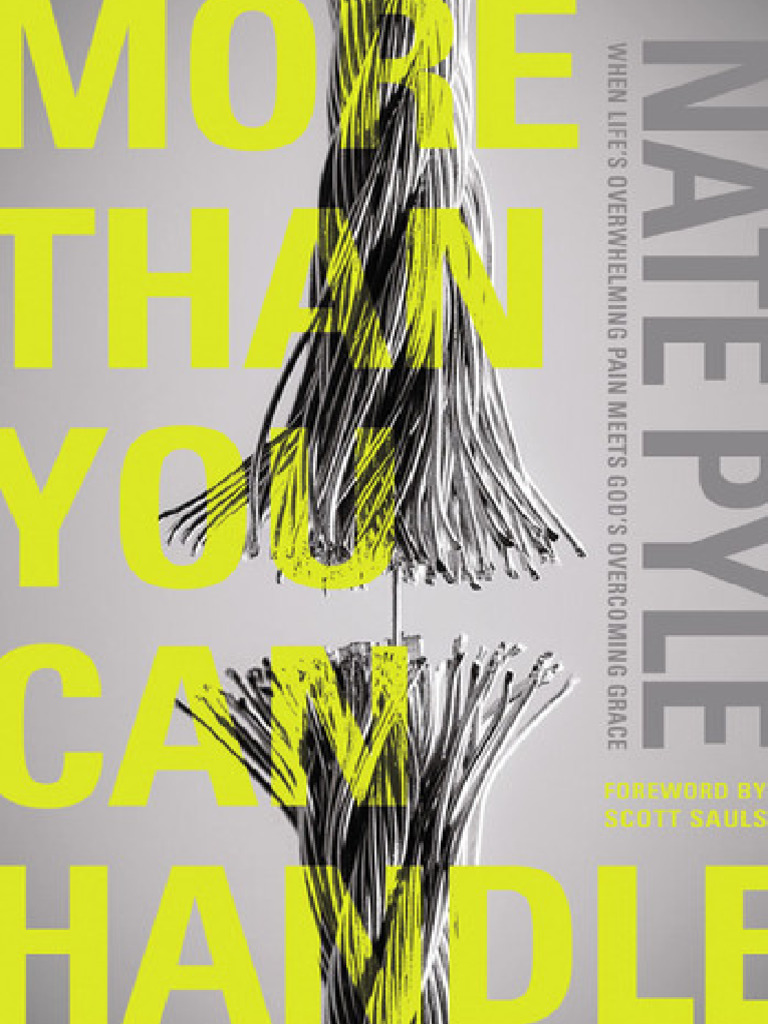 More Than You Can Handle: When Life's Overwhelming Pain Meets God's ...