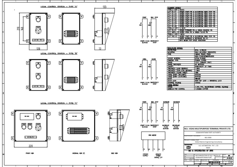 Lpbs SLD Spec r0 21june25 Model | PDF