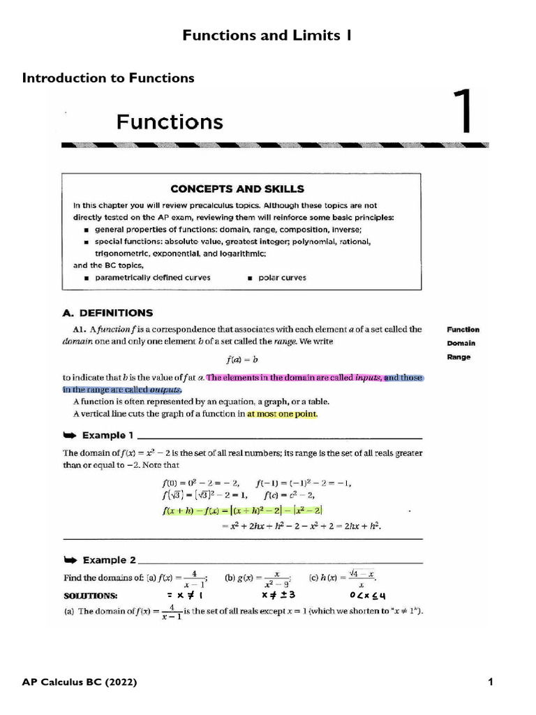 Intro To Functions 2 | PDF