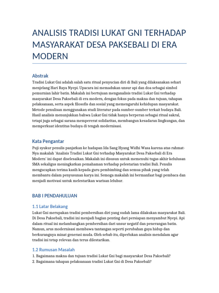 01 Makalah Analisis Lukat Gni Final | PDF