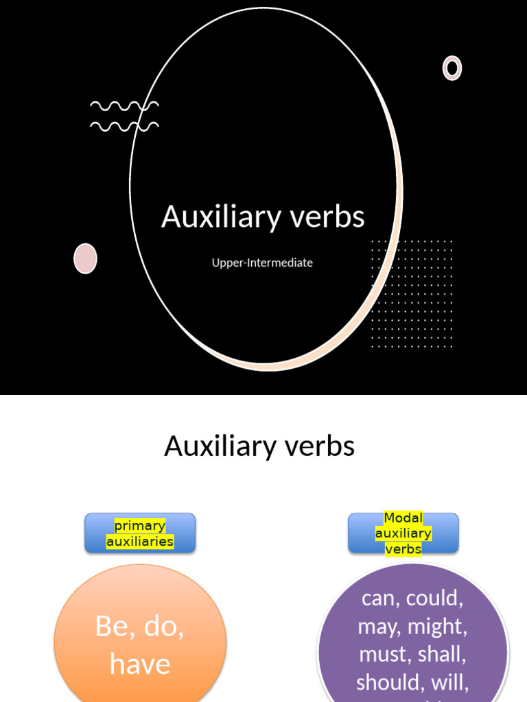 Understanding Auxiliary Verbs Usage | PDF | Question | Semantic Units
