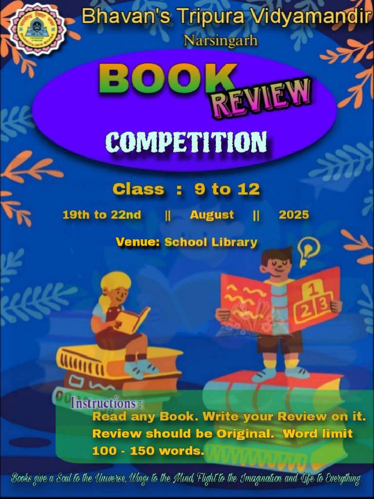 Book Review Competition August-2025 | PDF