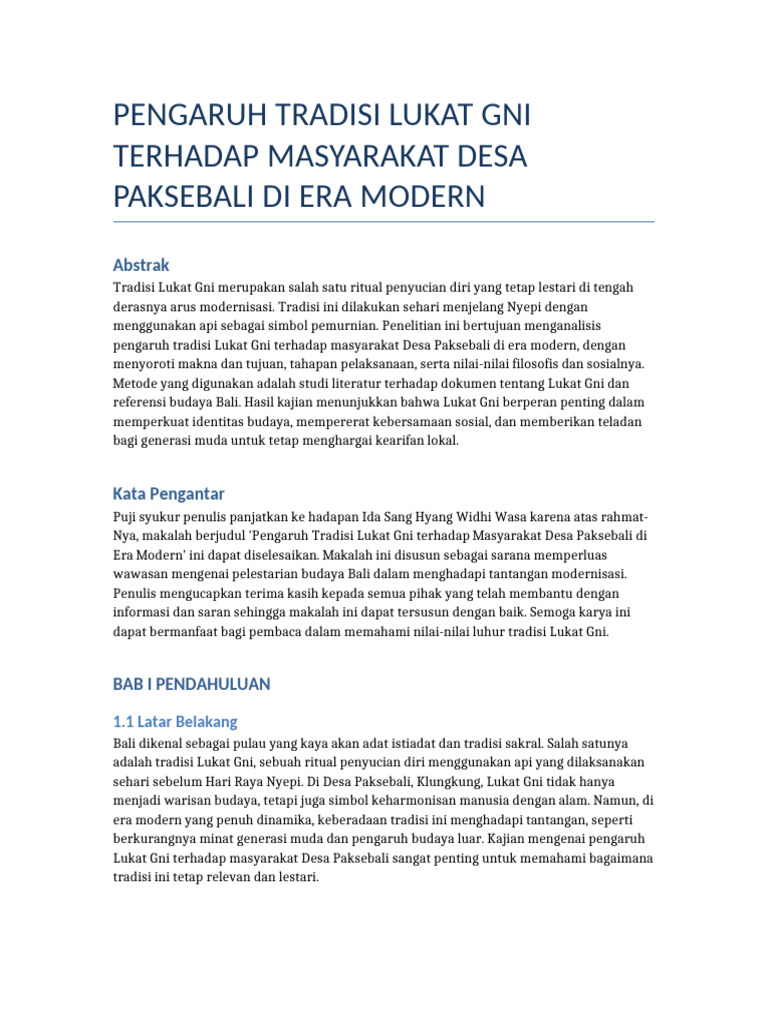 01.1 Makalah Lukat Gni Paksebali Final | PDF