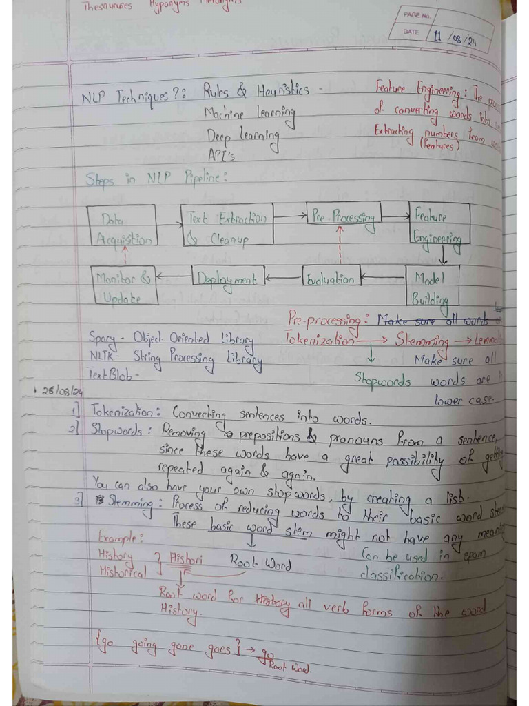NLP Notes | PDF