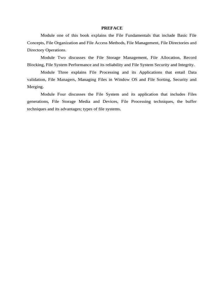 File Organization & Management | PDF | Computer File | File System