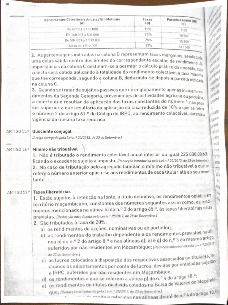 Legislação Fiscal | PDF