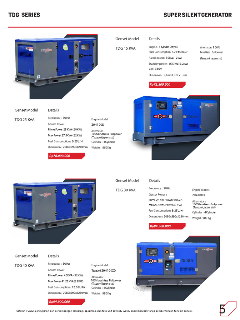 TDG Series | PDF | Manufactured Goods | Power Engineering