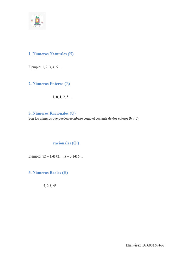 Conjuntos Numéricos y Sus Operaciones | PDF