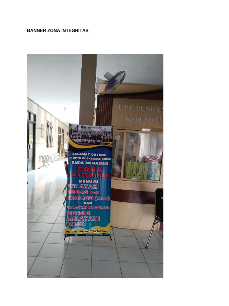 Banner Zona Integritas | PDF