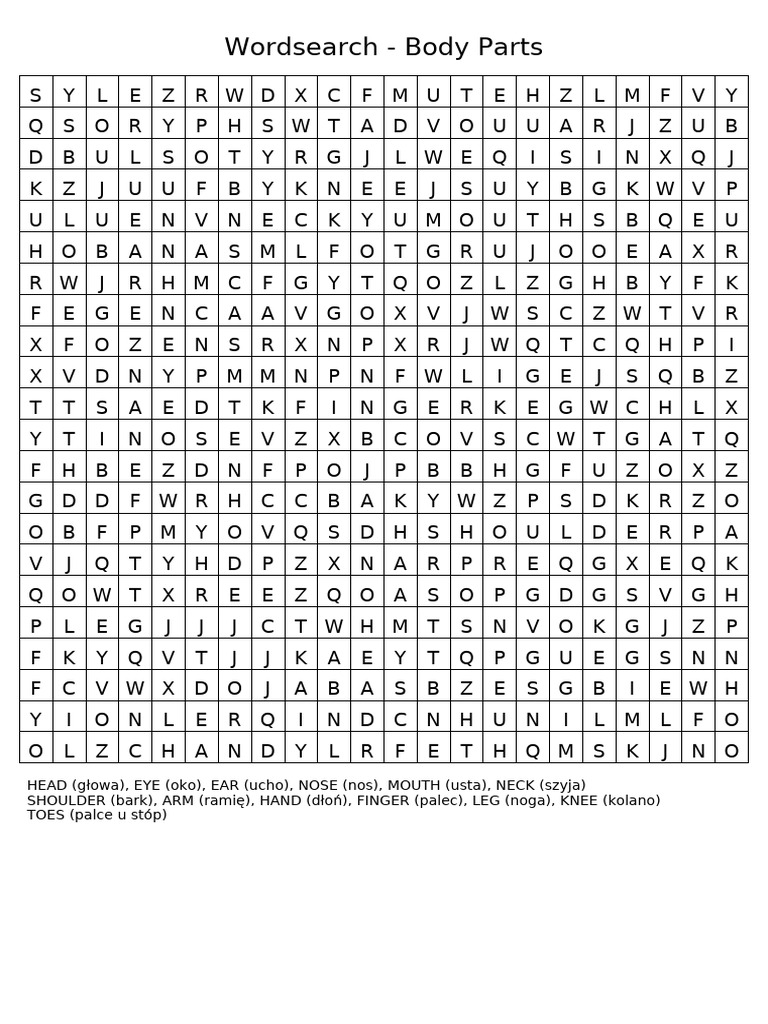 Wordsearch Corrected | PDF