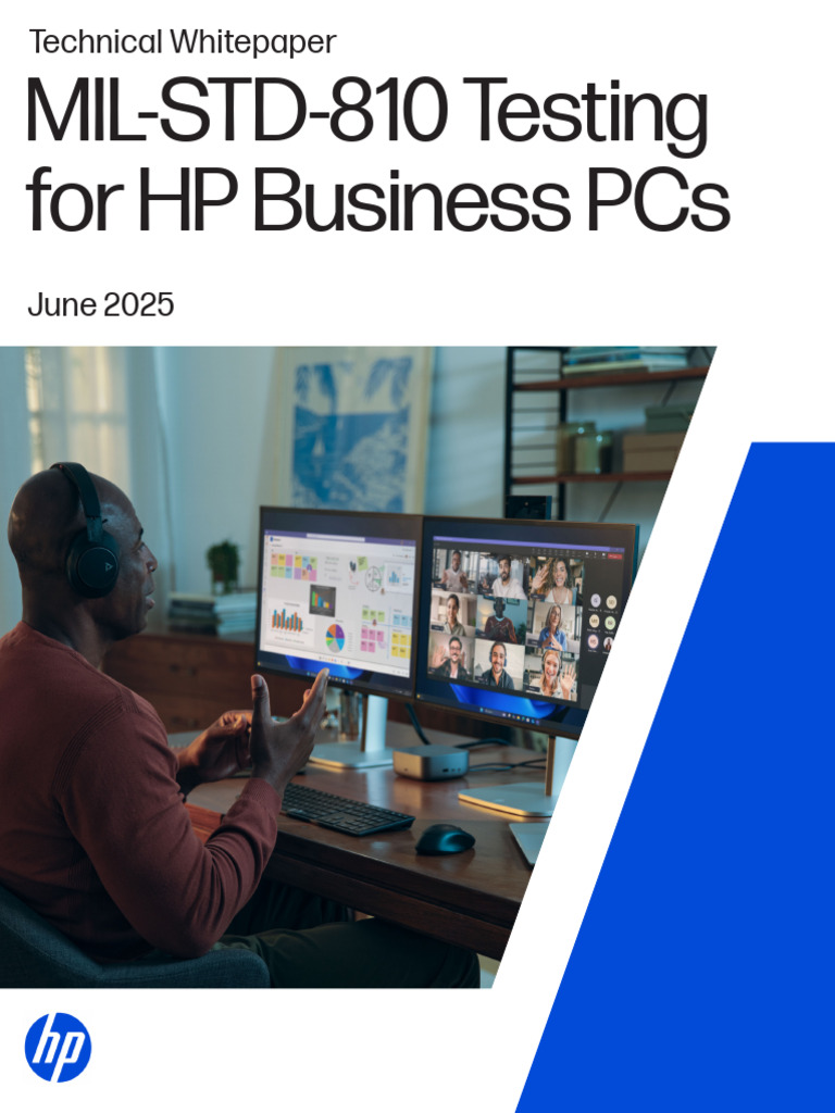 MIL-STD-810 Testing for HP PCs | PDF | Computer Hardware | Computing