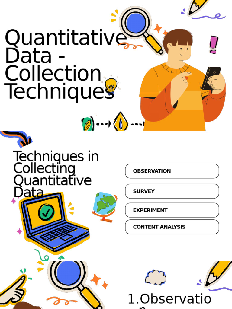 Quantitative Data Collection Techniques | PDF | Level Of Measurement ...
