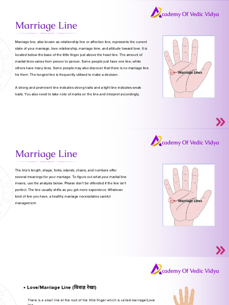 Understanding the Marriage Line | PDF | Marriage | Love