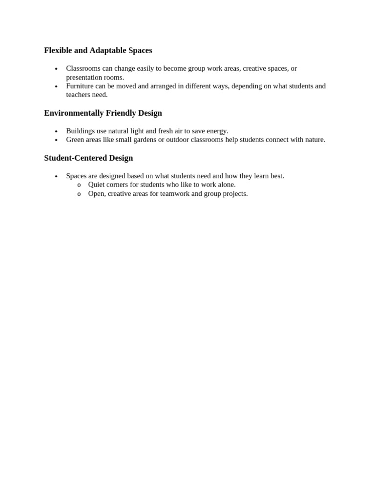 Flexible and Adaptable Spaces | PDF