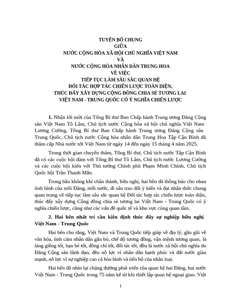 Tuyen Bo Chung Viet Nam Trung Quoc 1744708073392181175384 | PDF